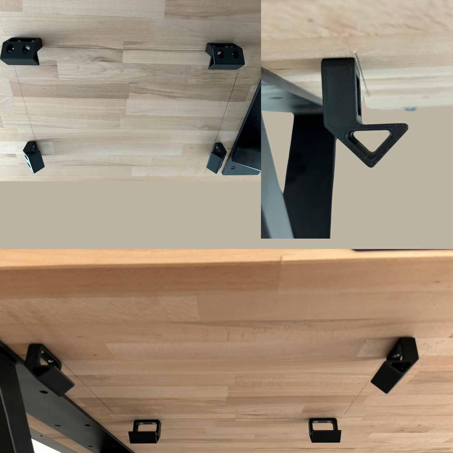 Under Desk Laptop Mounts - Sturdy Design, Easy Install, Office ...