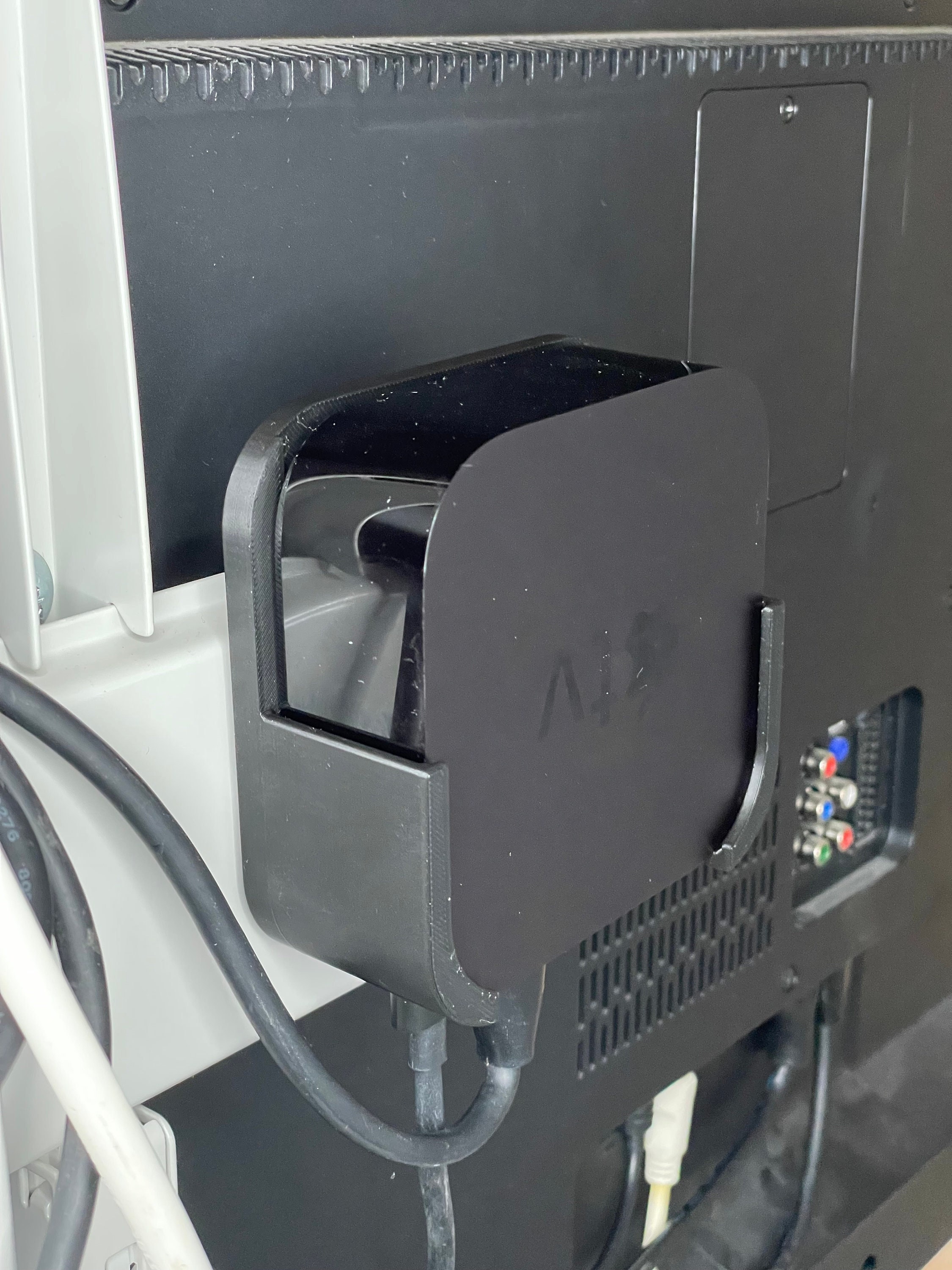 Apple Tv Mount for Apple TV 4K 3rd Gen - VESA Ready, No-screw Hanger ...