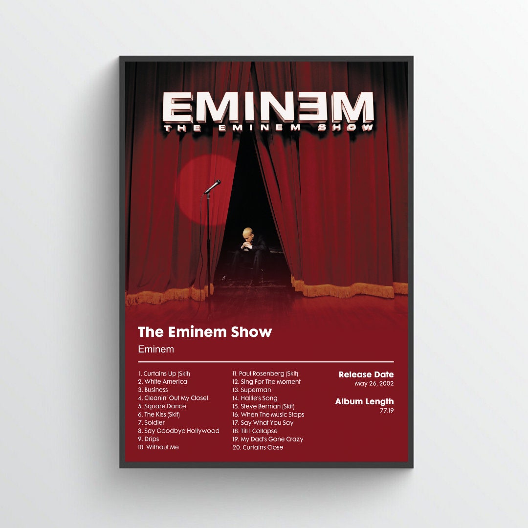 Eminem the Eminem Show Album Poster - Etsy