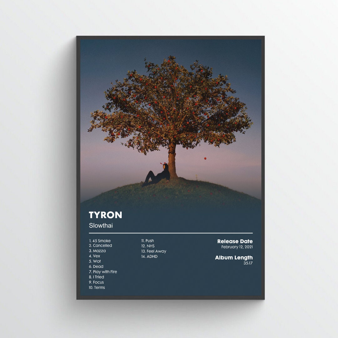 Slowthai Tyron Album Poster - Etsy