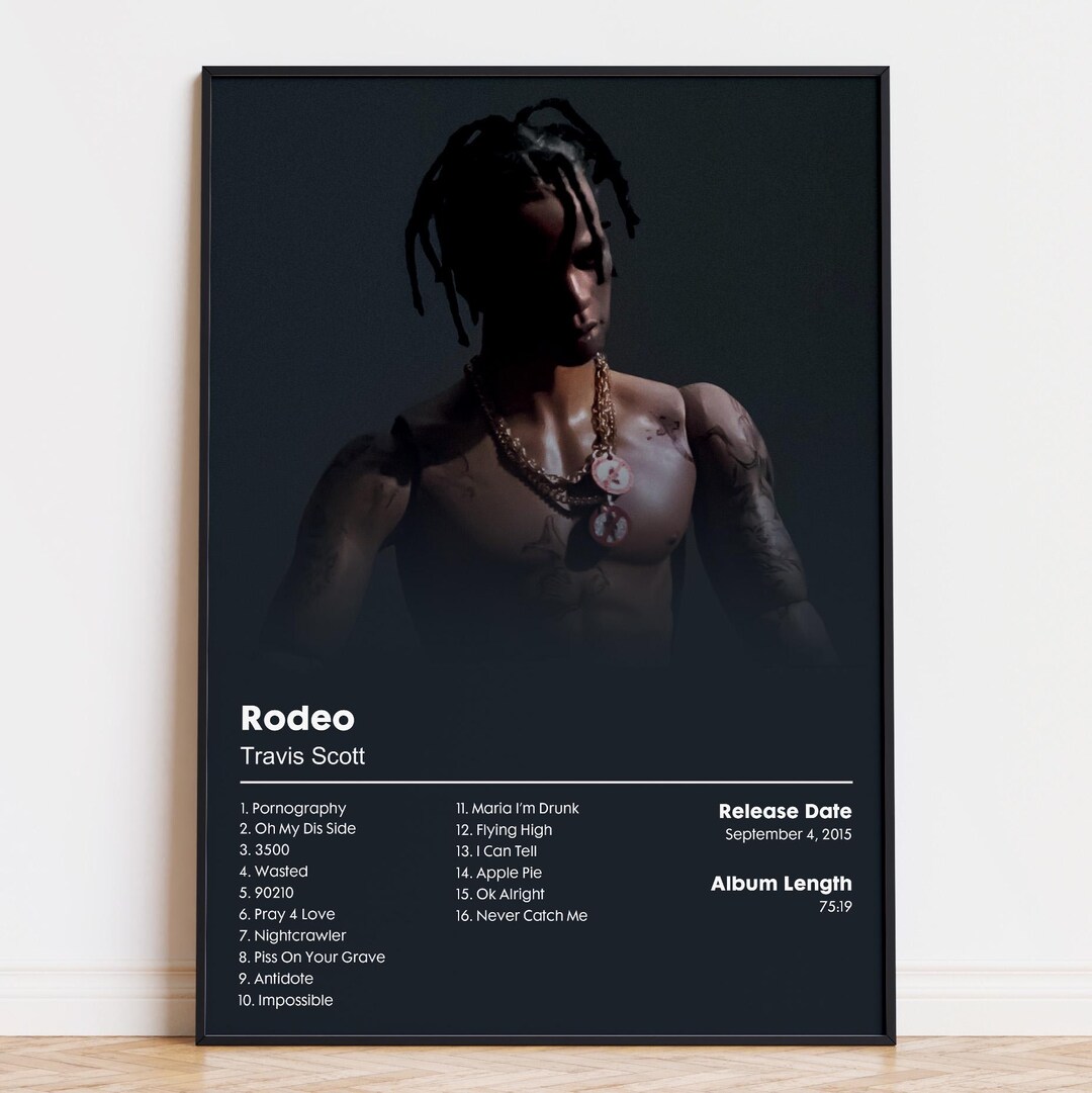 Travis Scott - Rodeo - Album Poster Print - Etsy
