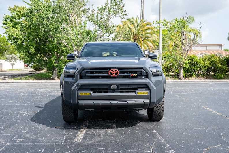 Toyota 4runner Front Emblem Overlay - 6th Gen - Factory Black Emblem ...