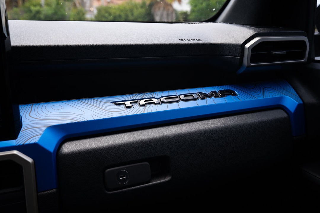 2024 Toyota Tacoma 4th Gen Topographic Map Dash Overlays 2025 - Etsy