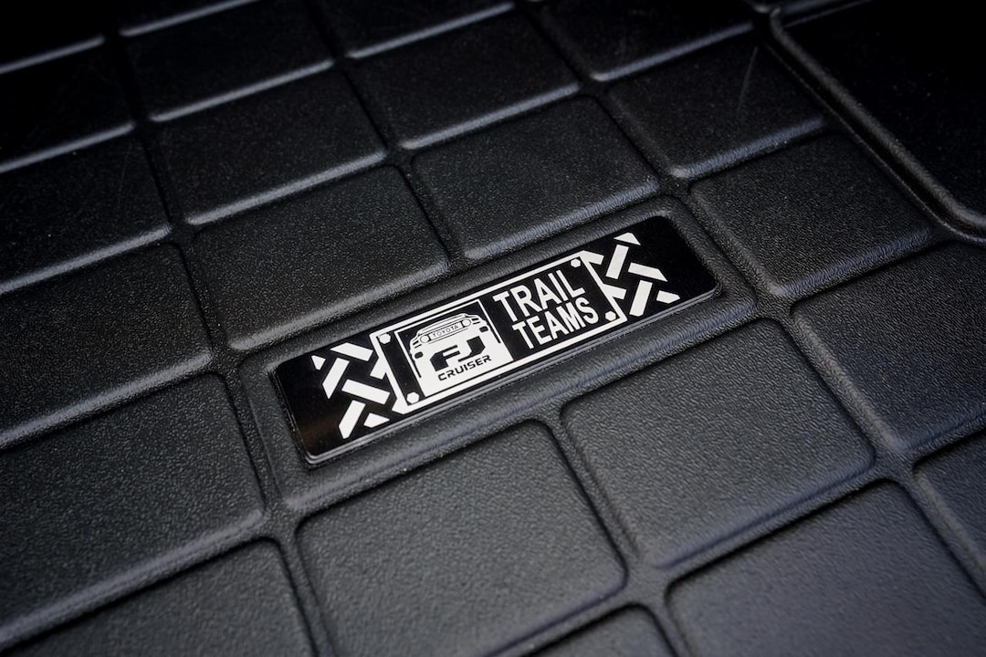 FJ Cruiser Trail Teams Weathertech Acrylic or Metal Emblem Logo Decal ...