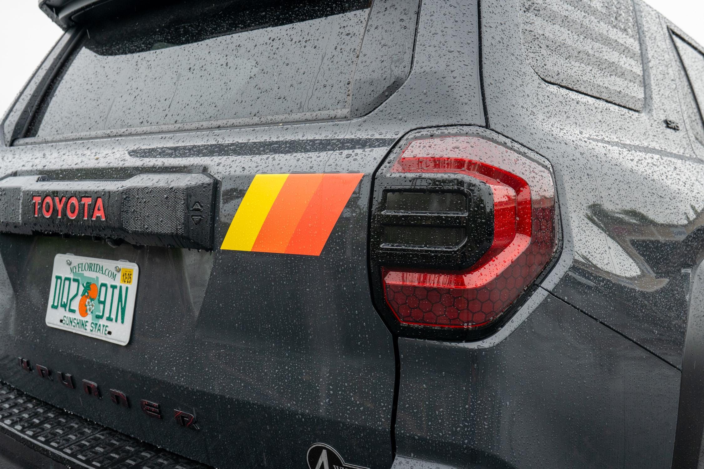 2025 Toyota 4runner 6th Gen TRD Style Liftgate Stripes 6th Generation ...