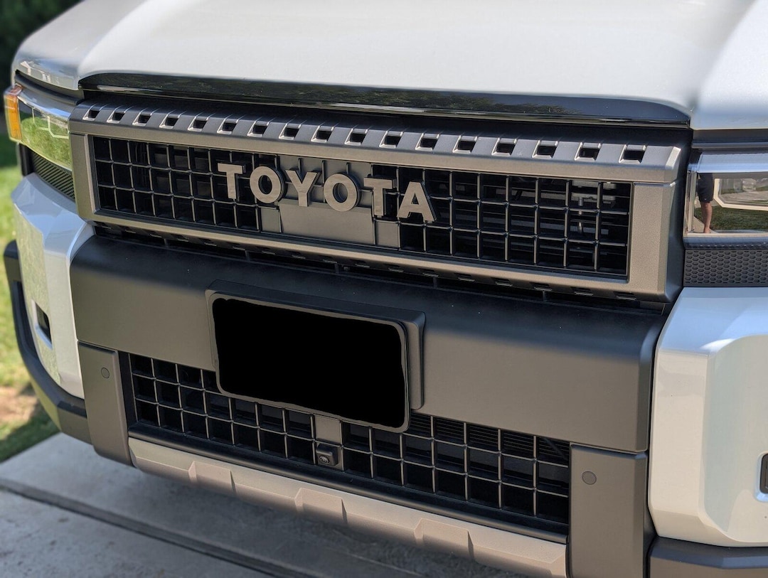 2024 Toyota Land Cruiser Acrylic Front Grille Letter Overlays 2025 - Etsy