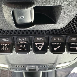 2017-2020 F-150 Raptor / 2017-2023 Super Duty Auxiliary Switch Label ...