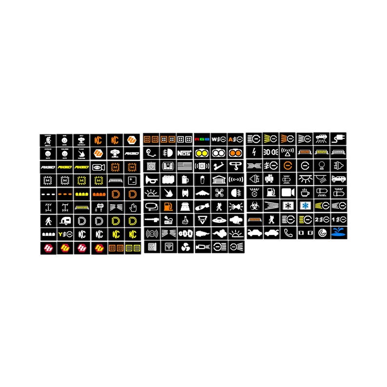 Toyota 2024 Land Cruiser OE Style Switch Labels and Switches 2025 2026 ...