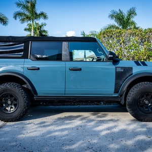 Bronco Fender Overlays Decals Like Everglades 2021 2022 2023 - Etsy