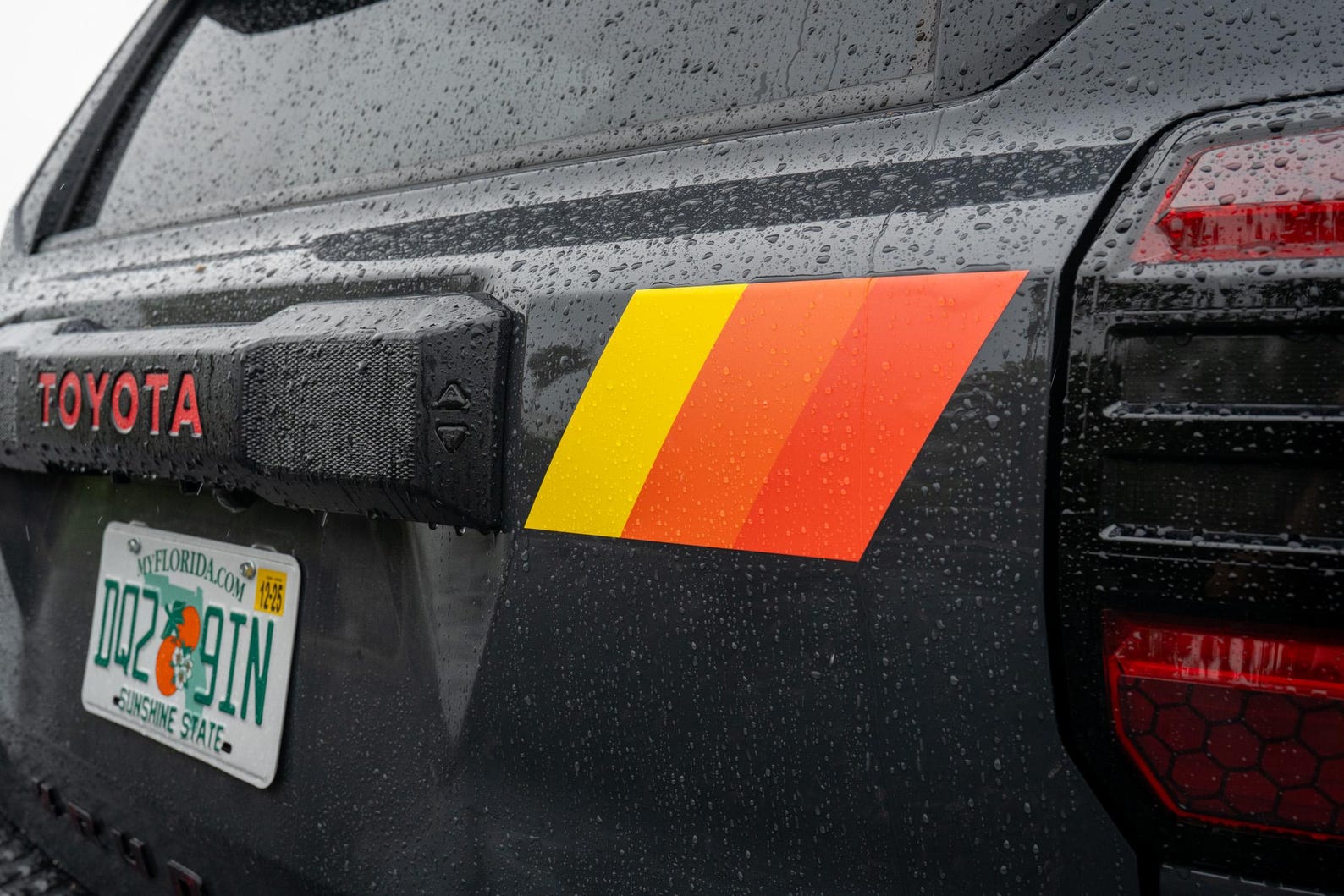 2025 Toyota 4runner 6th Gen TRD Style Liftgate Stripes 6th Generation ...