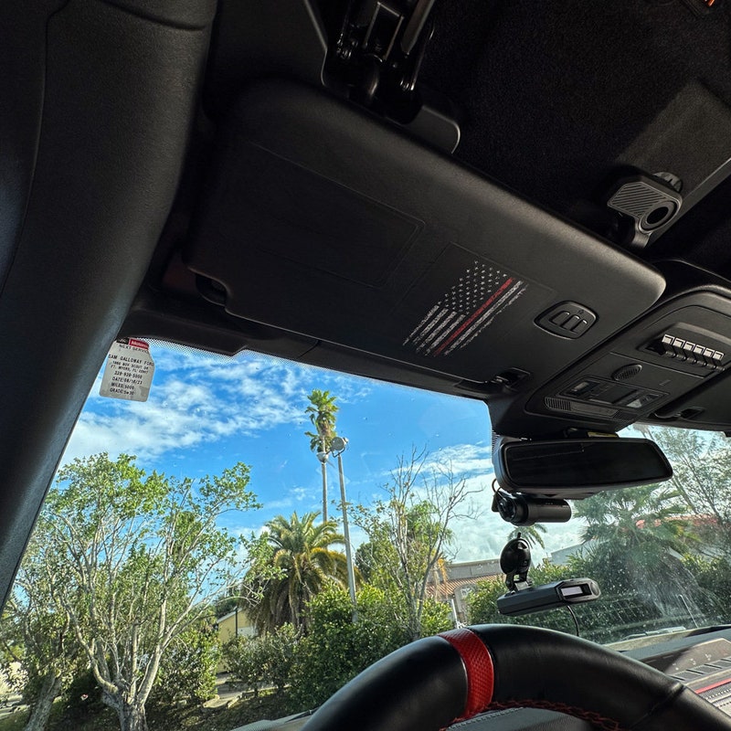 Sun Visor Warning Sticker - Etsy