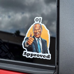 2021+ Bronco OJ Approved Sticker 3.5" Sticker - Etsy