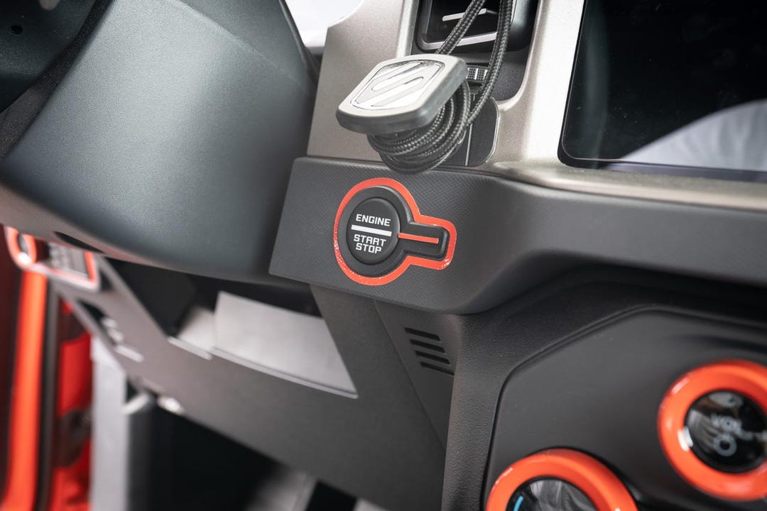 Ford Bronco Push to Start Button Decal: Accent Sticker - Etsy