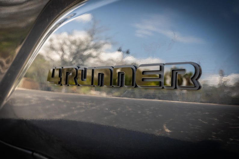 2025 Toyota 4runner Door Emblems | 6th Gen 4runner Door Badge | Front ...