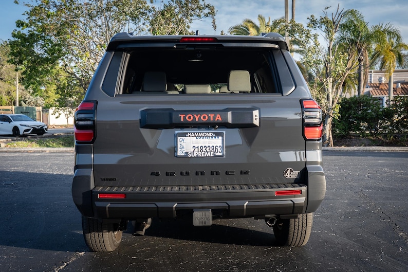 2025 Toyota 4runner Retro 4 Wheel Drive Two Tone Acrylic Emblem - Etsy