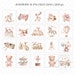 Wooden Toys Watercolor Clipart boho Artwork Illustrations Eco-friendly ...