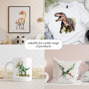 Jurassic Park Dino World Clipart Bundle / Gráficos de dinosaurios ...