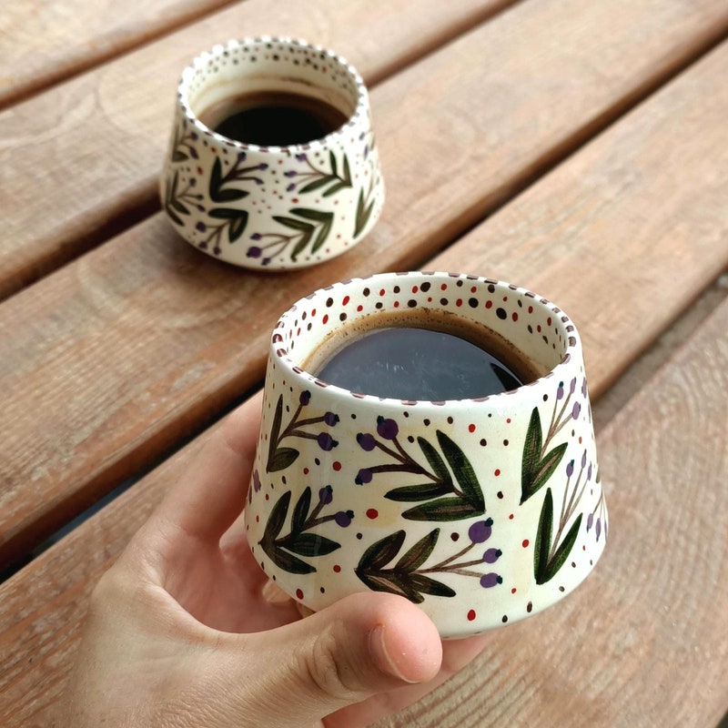 Ceramic Espresso Cup - Etsy