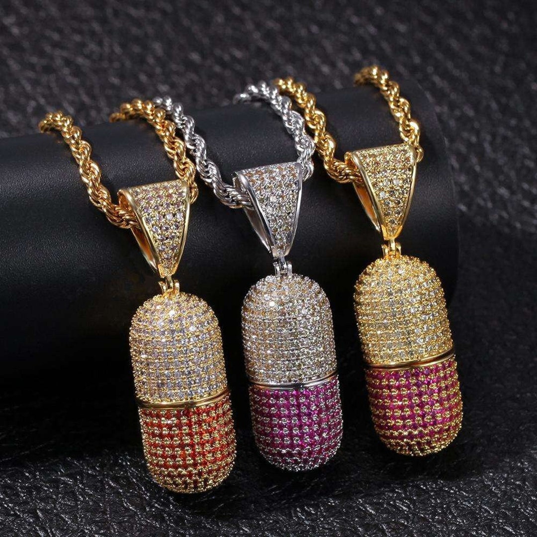 Pill Bottle PX Capsule Detachable Pendant-hip Hop Capsule Jewelry-tiny ...