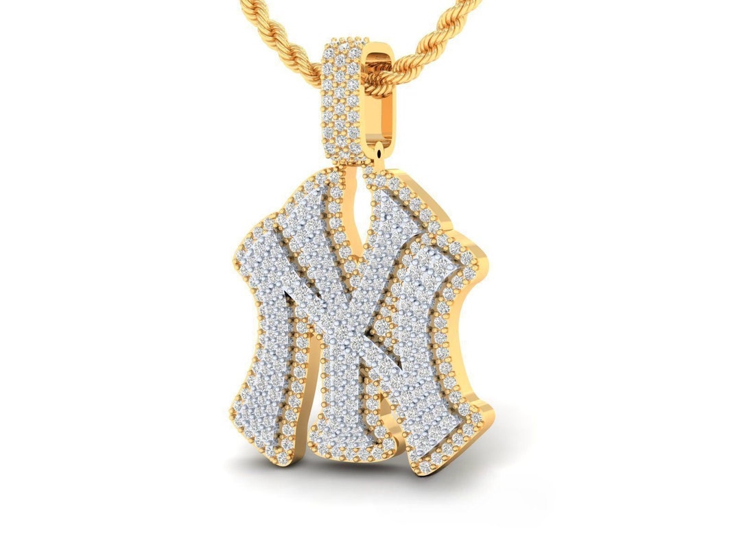 New York Yankees Pendant-men's Hip Hop Pendant-customized Letter/logo ...
