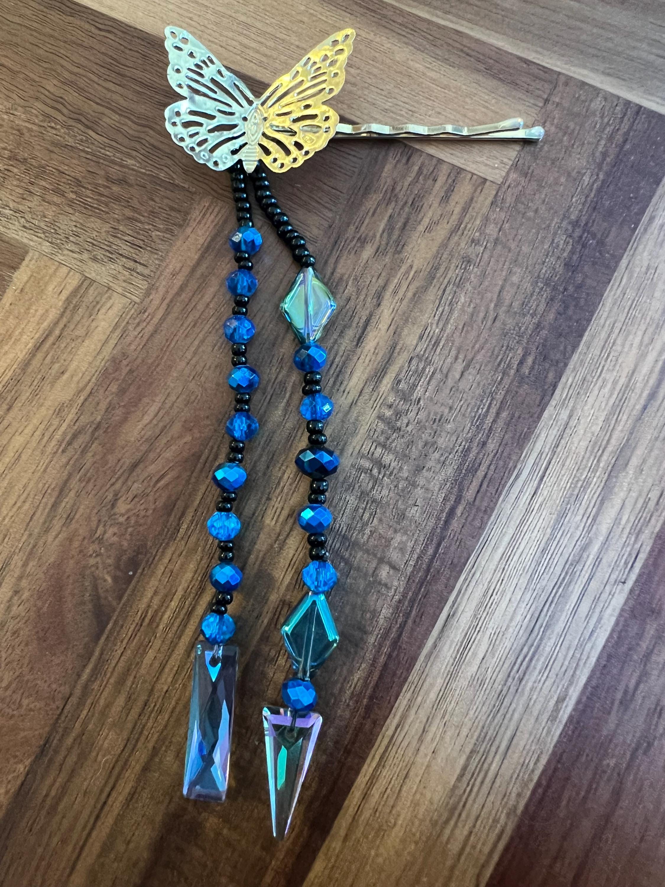 Butterfly Bobbie Pin - Etsy