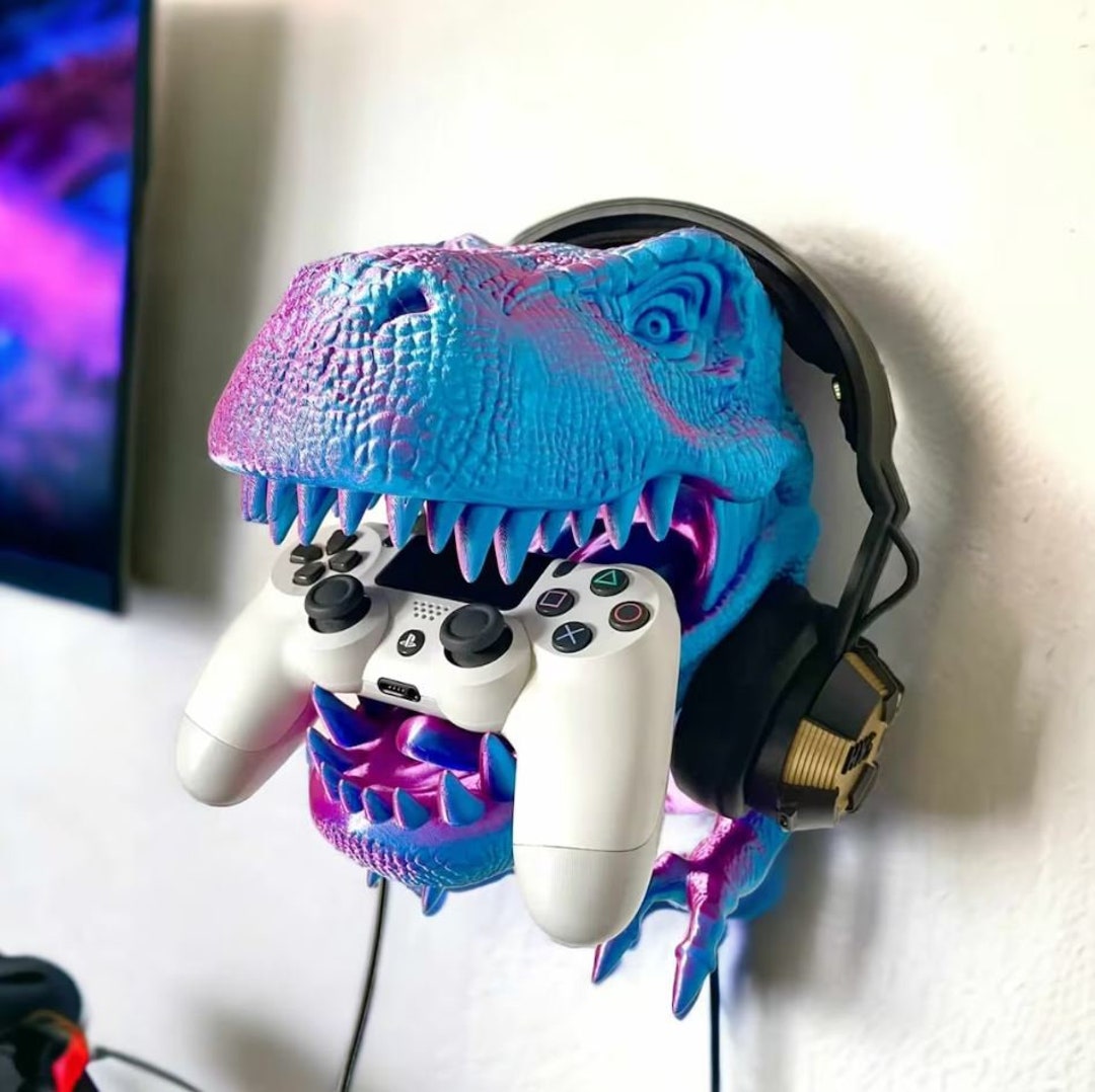 Tyrannus Headphone Bust T-rex Head Head Phone Bust Trex - Etsy