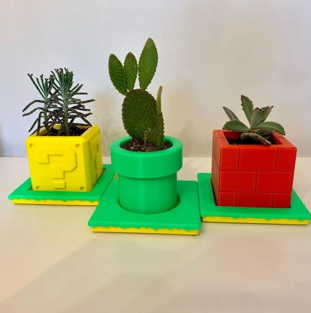 Super Retro Planters Flower Pots Super Retro Planter Office Decor Home ...