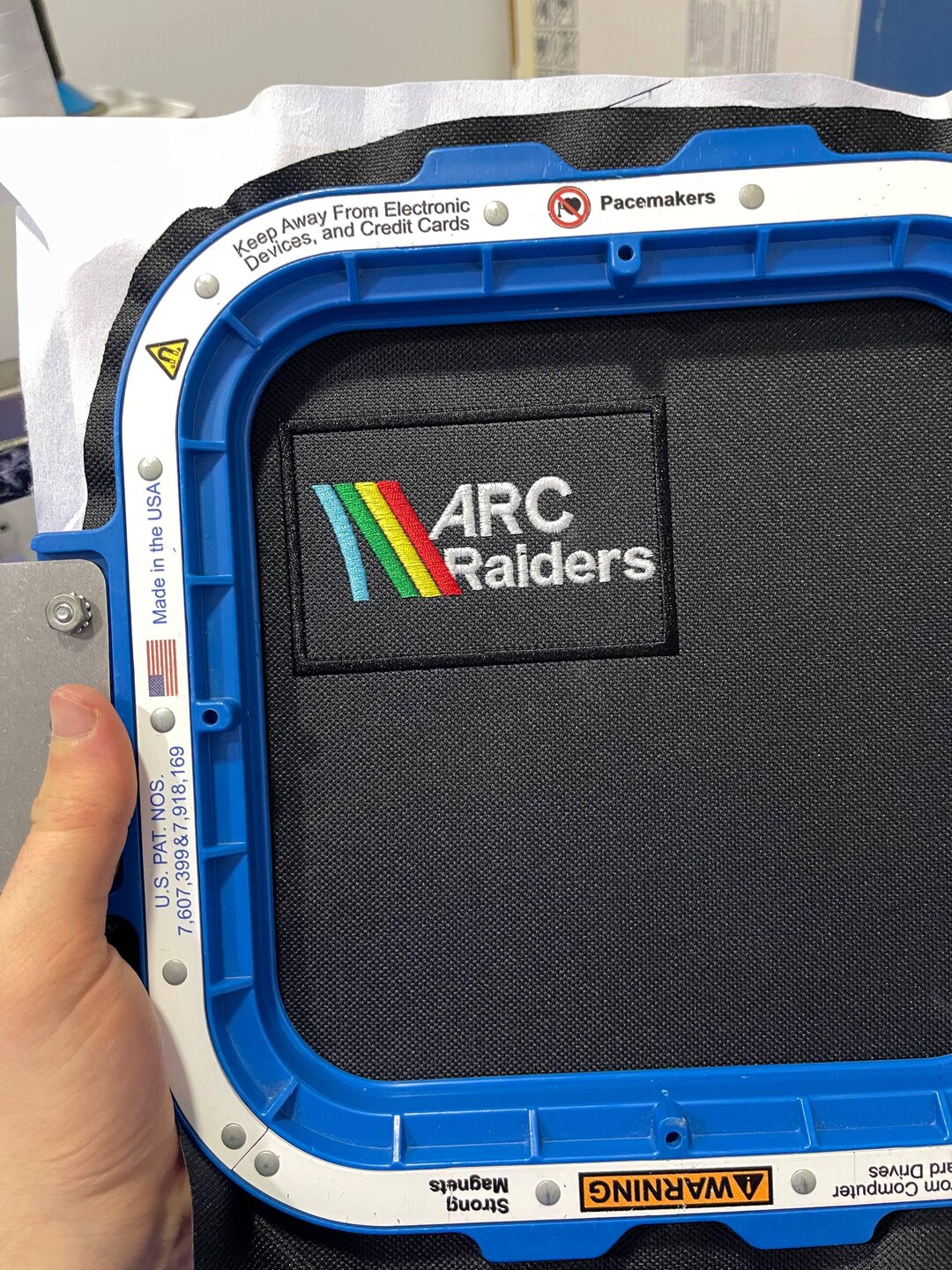 ARC Raiders Embroidered Patch – Game Logo Patch, Hook and Loop Velcro ...
