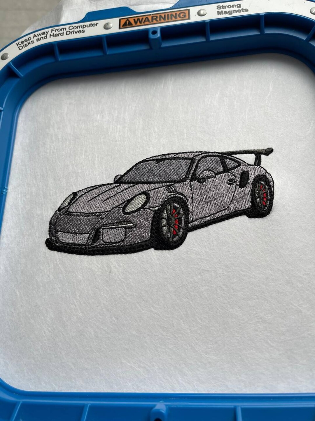 Porsche 911 Embroidery File | Luxury Sports Car Design | .pes .dst .exp ...