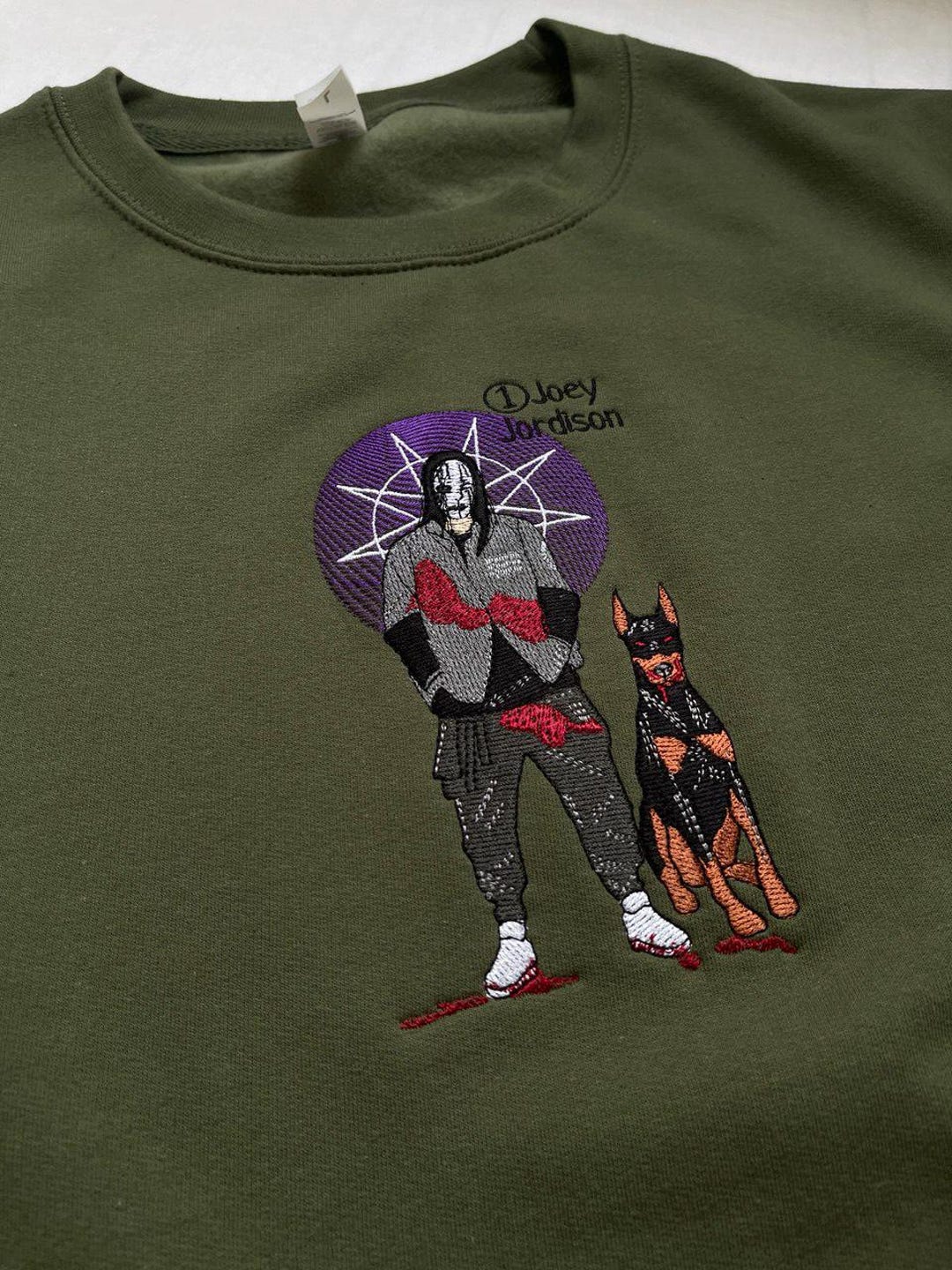 Joey Jordison Slipknot Embroidery File | Metal Band Tribute Design ...