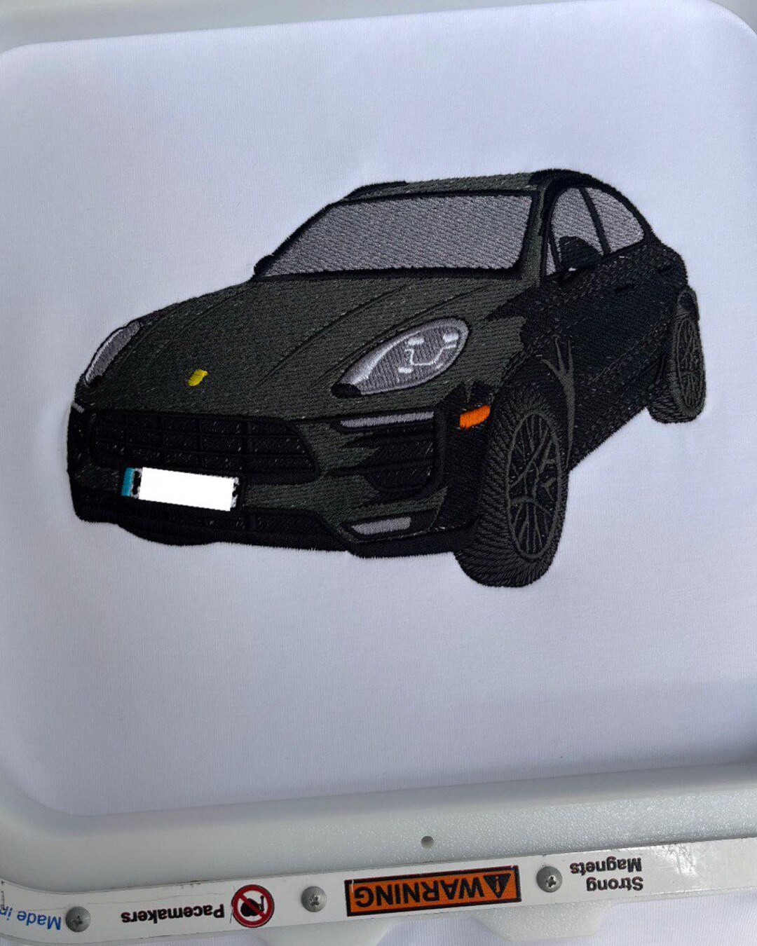 Porsche Macan Embroidery File | Luxury SUV Design | Porsche Macan ...