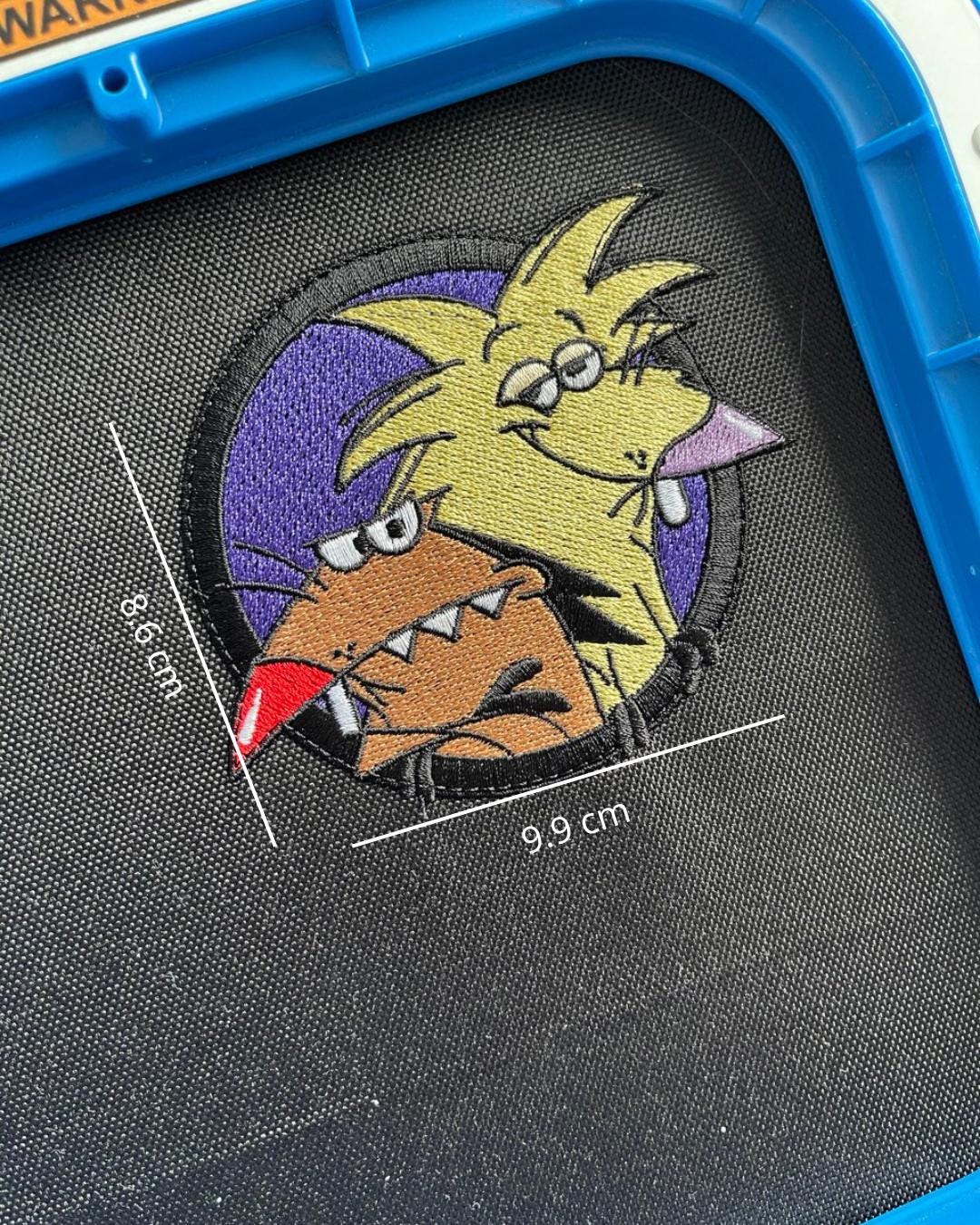 Angry Beavers Embroidered Velcro Patch – 90s Cartoon Iron-on Patch ...