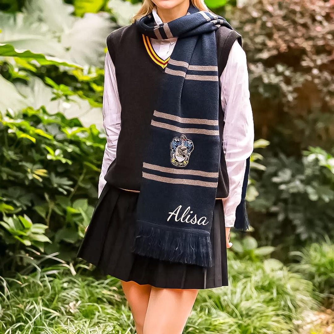 Personalised Scarf,magical Potter Scarf,harry Scarf,custom Magic Scarf ...