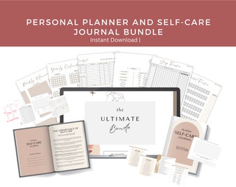 All-in-one Printable Personal Planner Bundle Daily, Weekly, Monthly ...