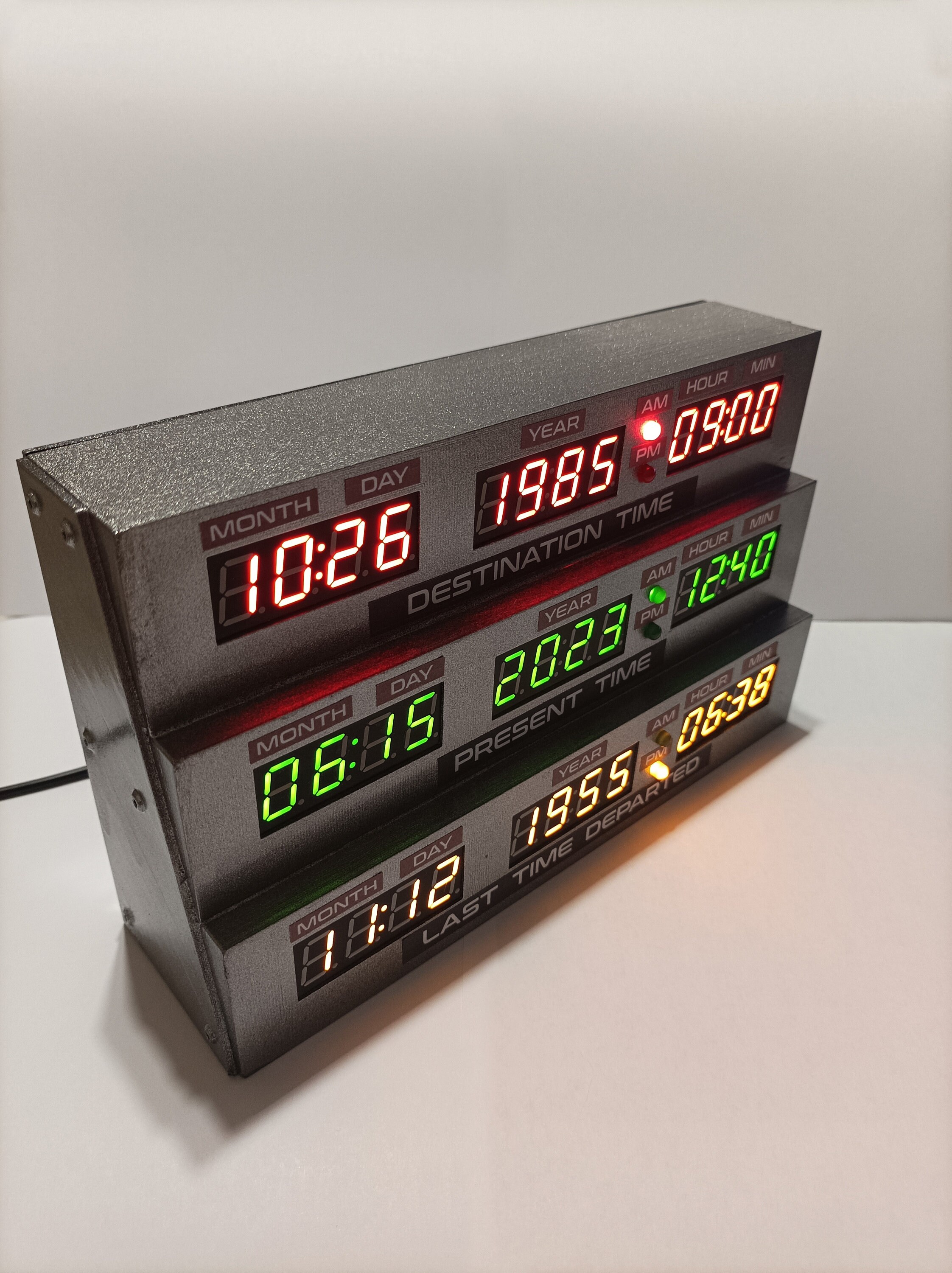 Back to the Future Watch time Machine Time Travel Machine of the ...