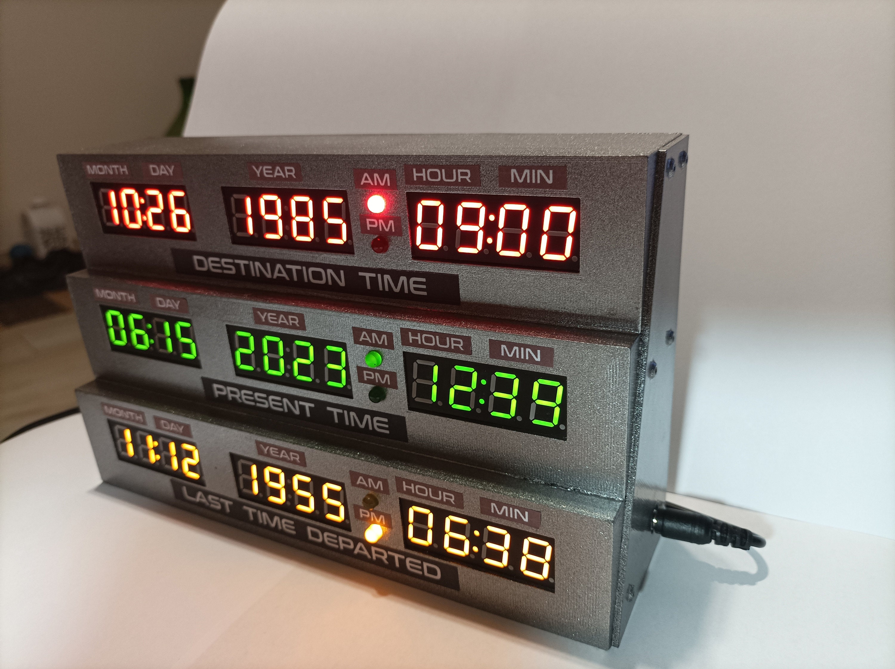 Back to the Future Watch time Machine Time Travel Machine of the ...