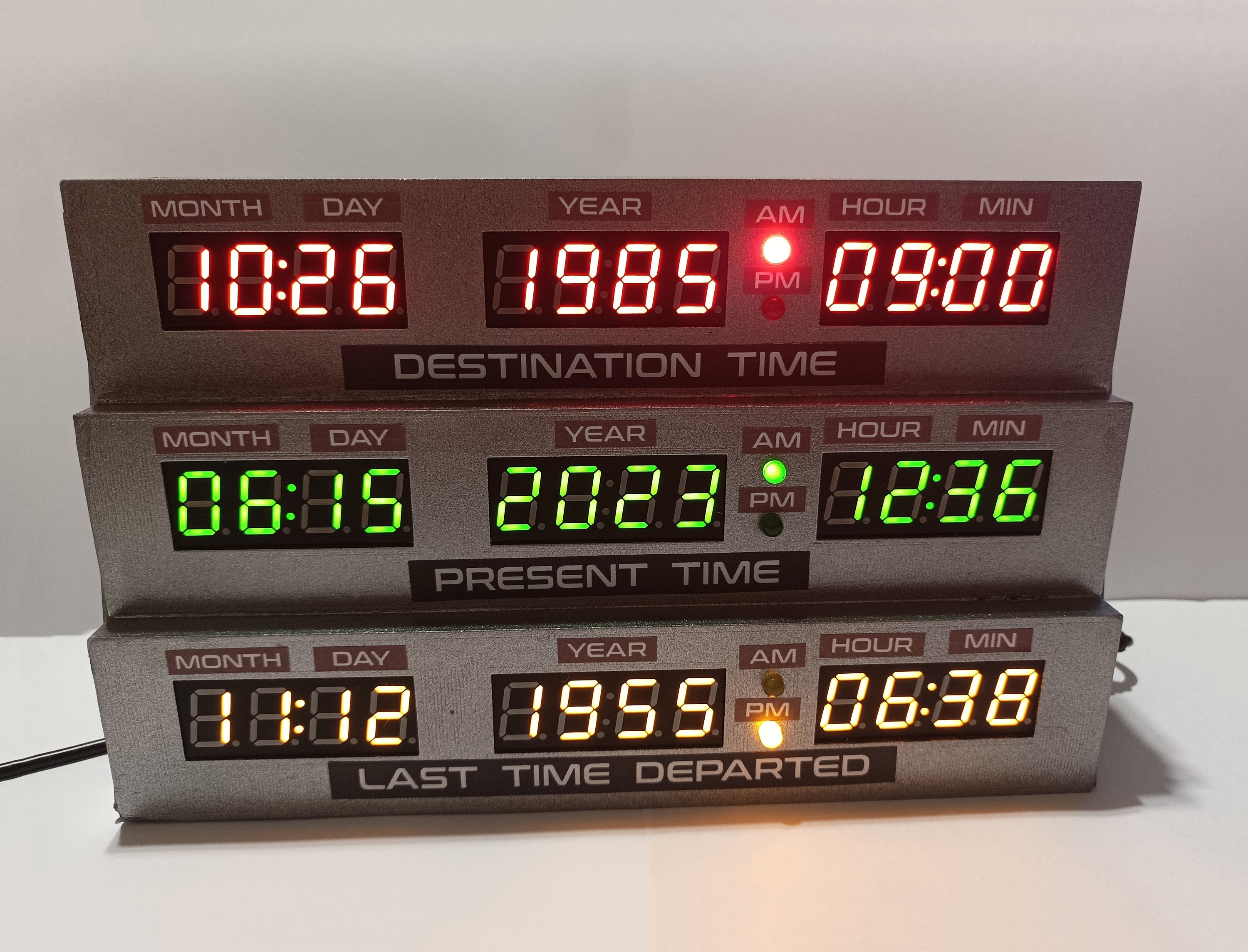 Back to the Future Watch time Machine Time Travel Machine of the ...