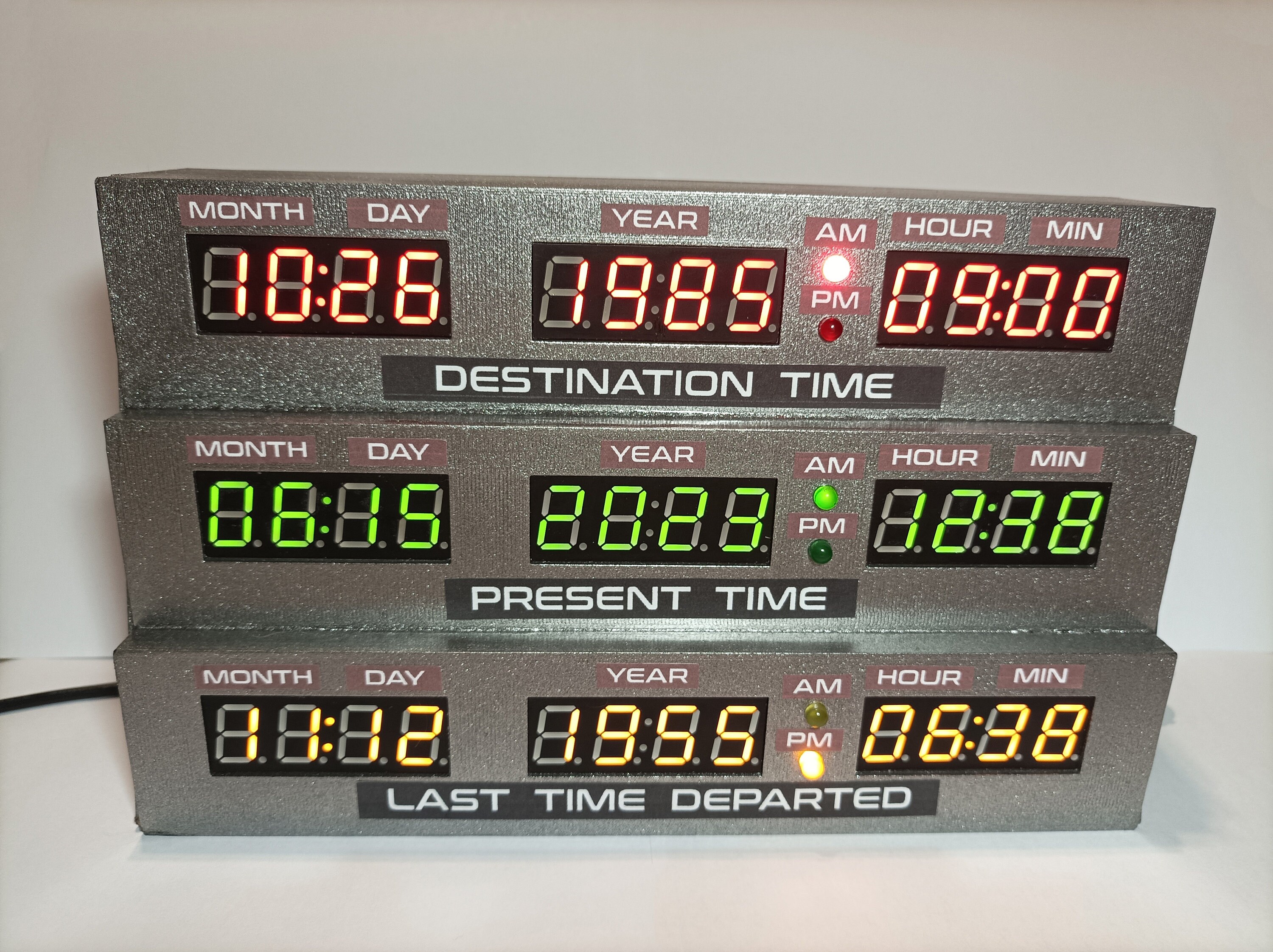 Back to the Future Watch time Machine Time Travel Machine of the ...
