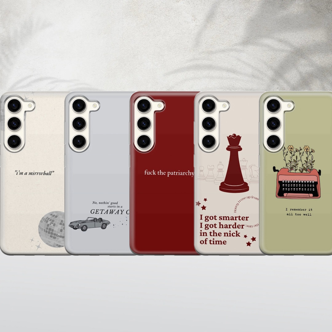 Taylor Phone Case Swiftie Cover for Samsung Galaxy S24 S23 FE S22 Pro ...