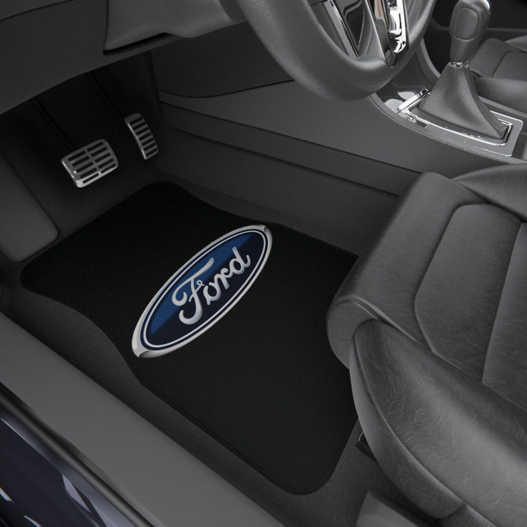 Custom Ford Car Mats (set of 4) | Personalized Floor Mats for Ford ...