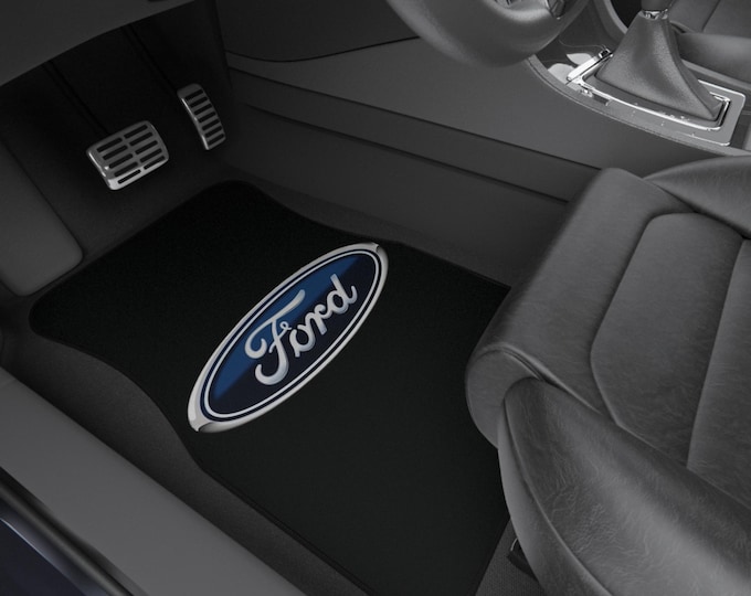Custom Personalized Car Mats for Front (set of 2) - Choice of Pattern ...