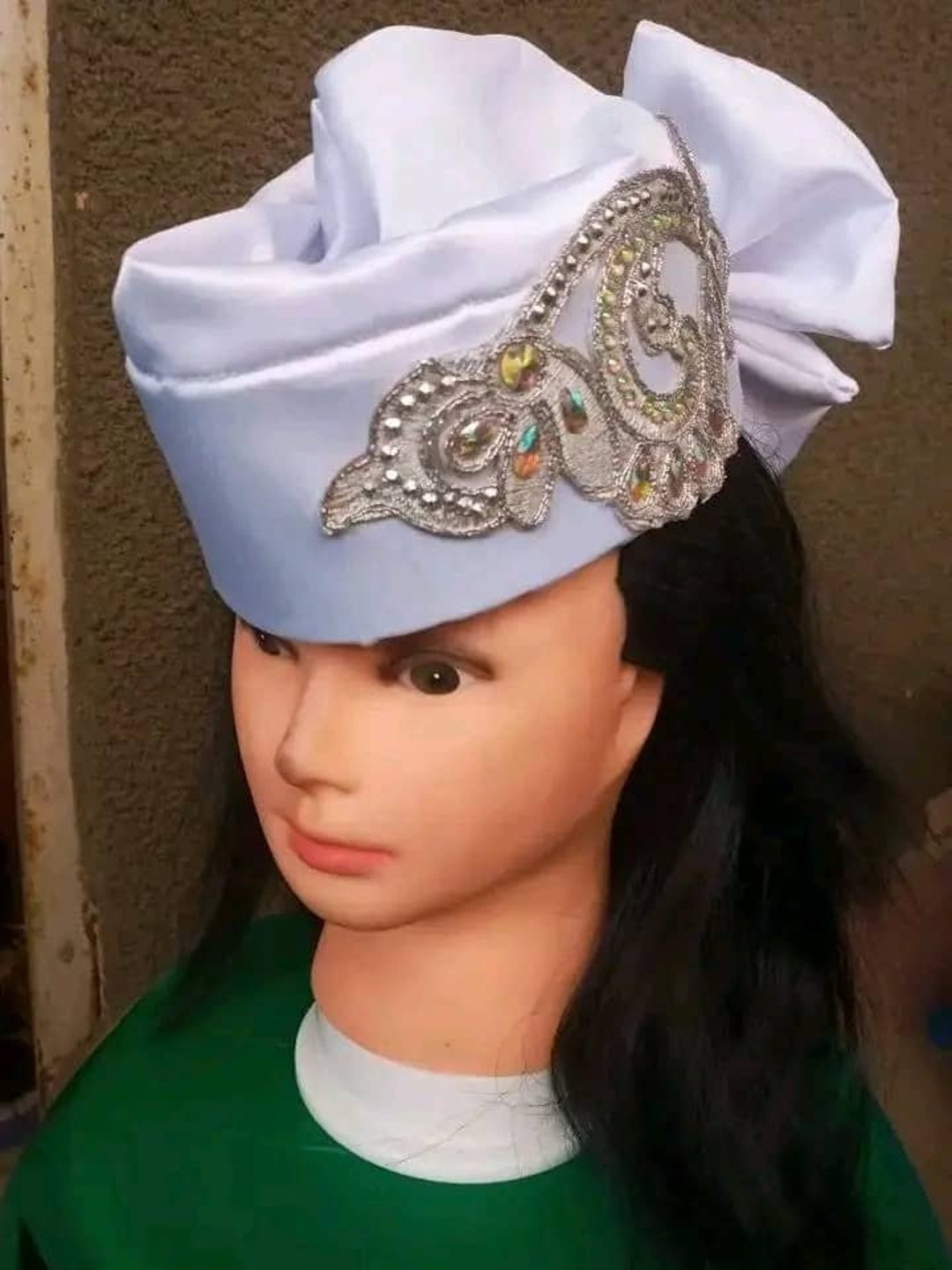 Handmade Zara Cap, Ready to Wear, African Head Wraps, Women's Headgear ...