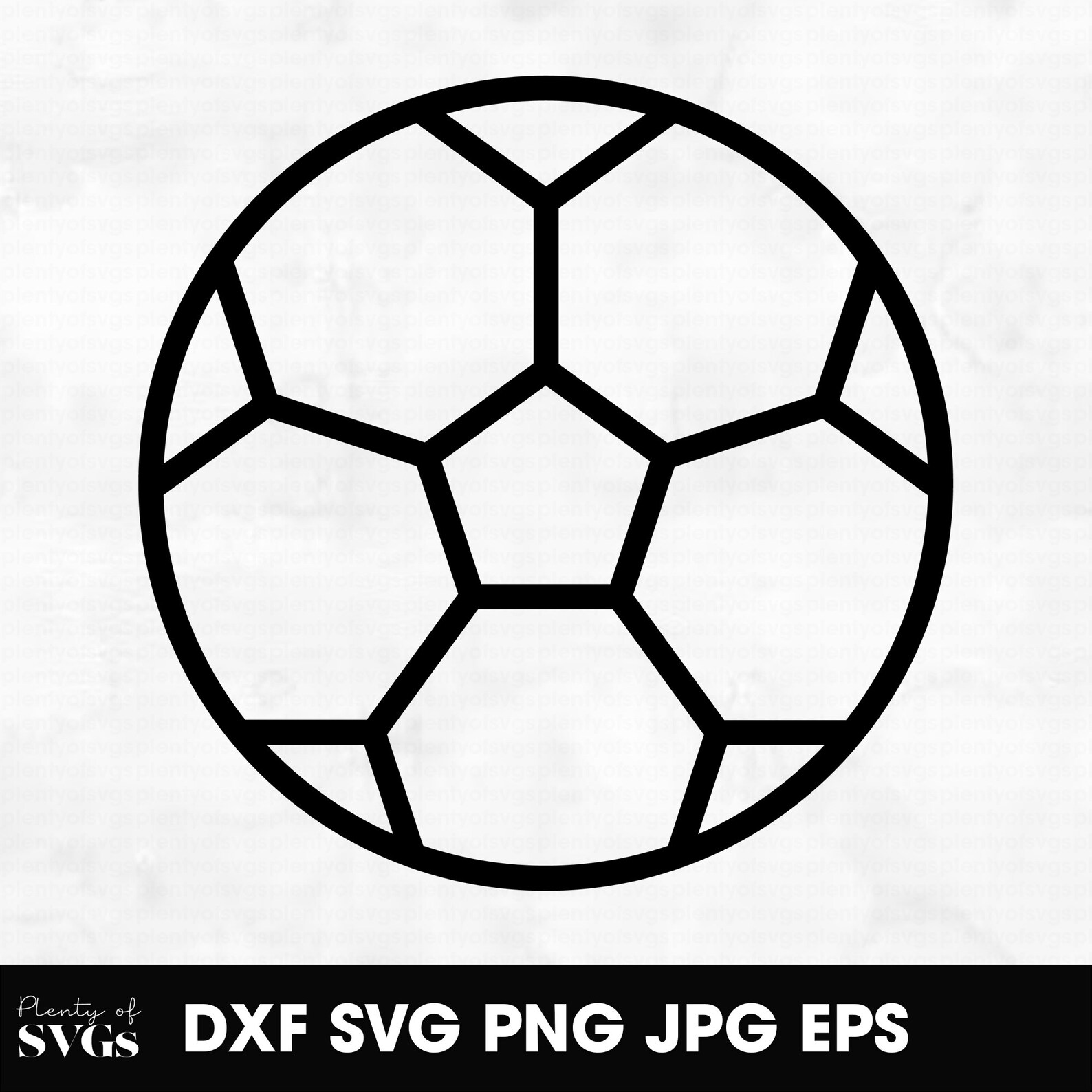 Soccer Ball Outline SVG Files - Soccer SVG - Soccer Ball Outline PNG ...