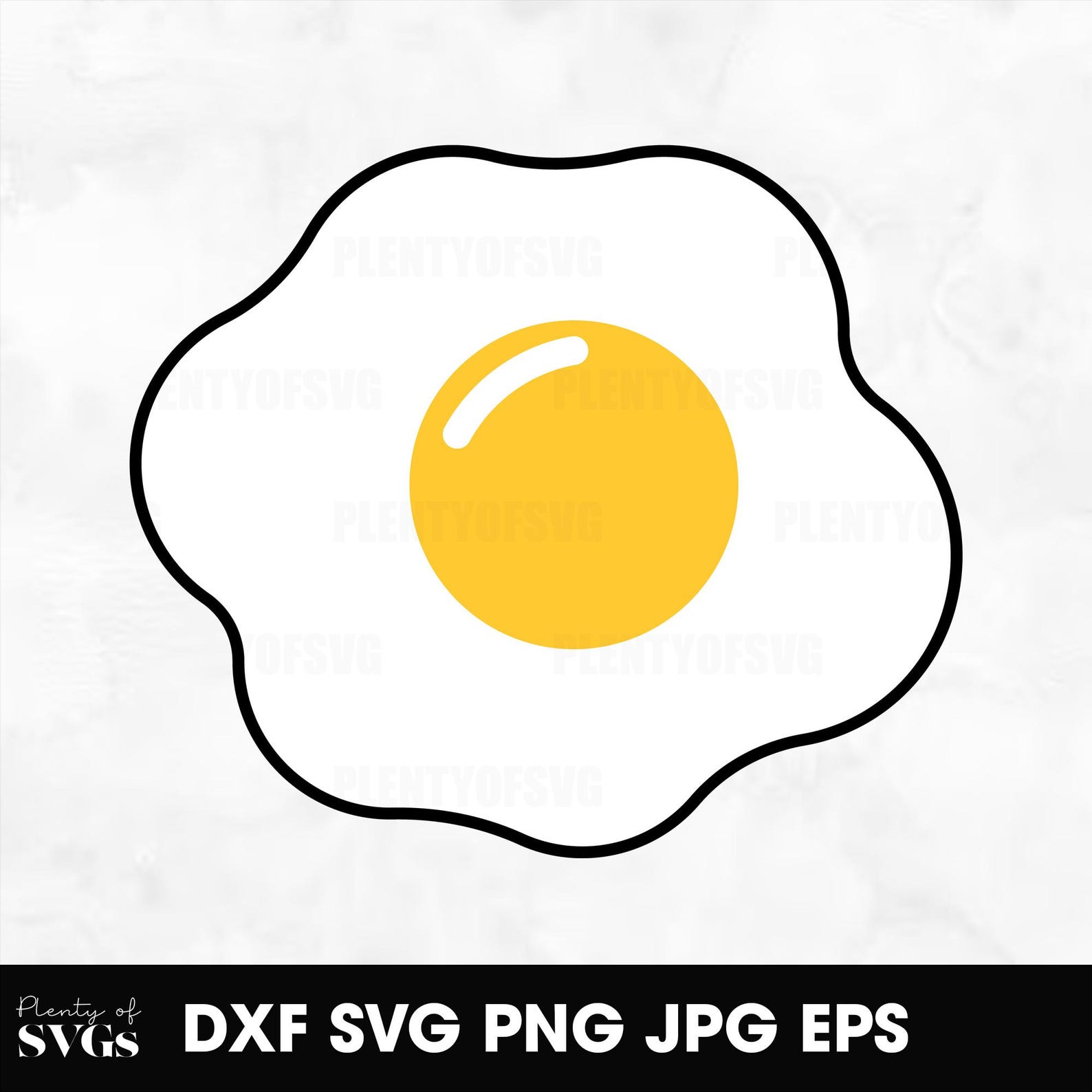 Fried Egg SVG Files - Breakfast SVG - Cooking SVG - Cute Egg Svg ...
