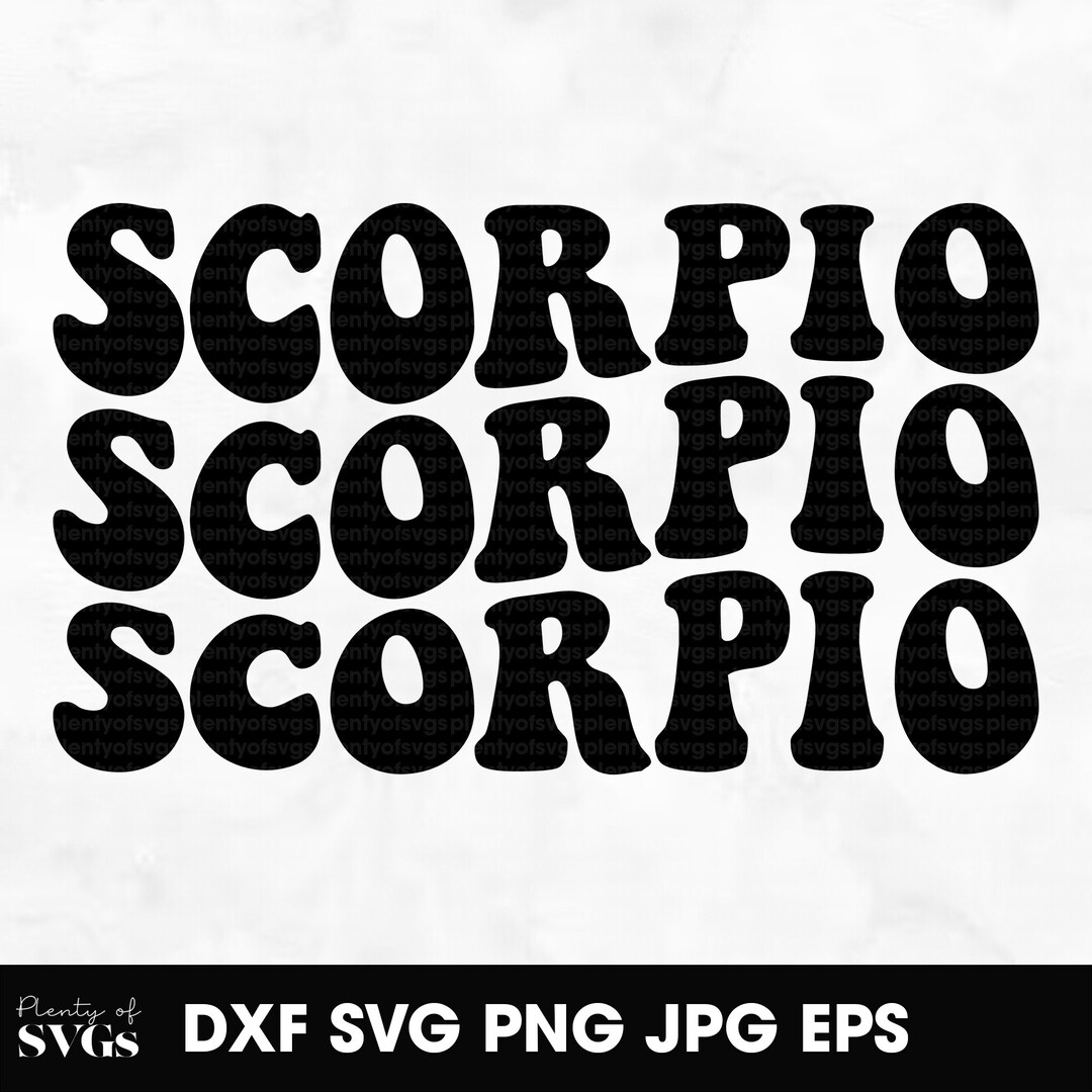 Scorpio SVG Files - Zodiac Star Sign Scorpio SVG - Scorpio PNG ...