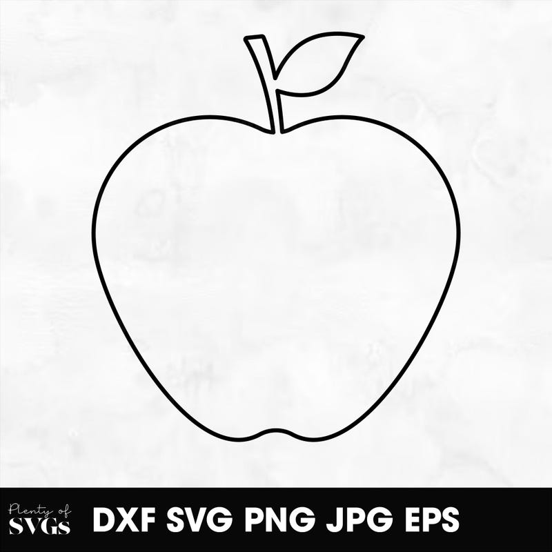 Apple Svg - Etsy