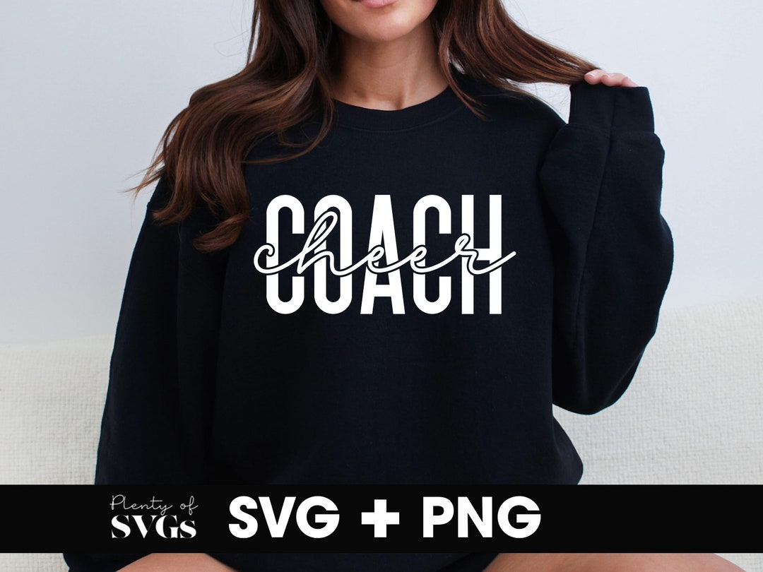 Cheer Coach SVG Files - Cheerleader Coach SVG - Cheer Coach PNG - Coach ...