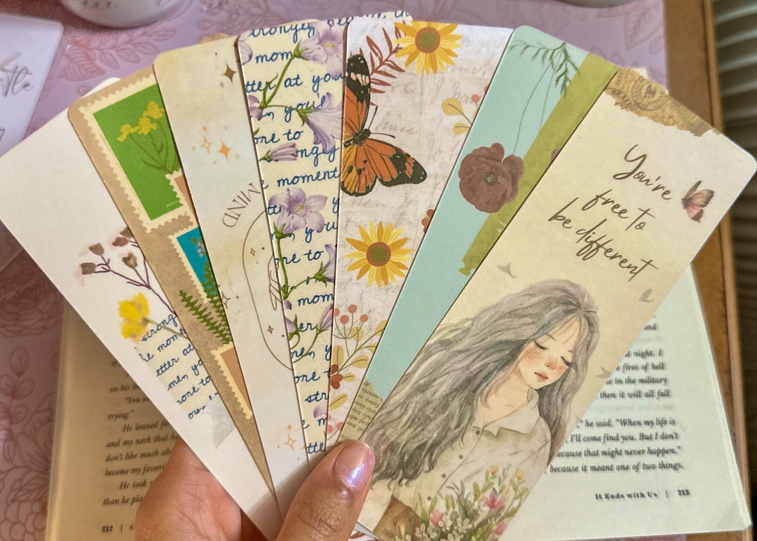 Vintage Bookmarks, Postage Stamp Bookmark, Bookish Gift, Book Lover ...