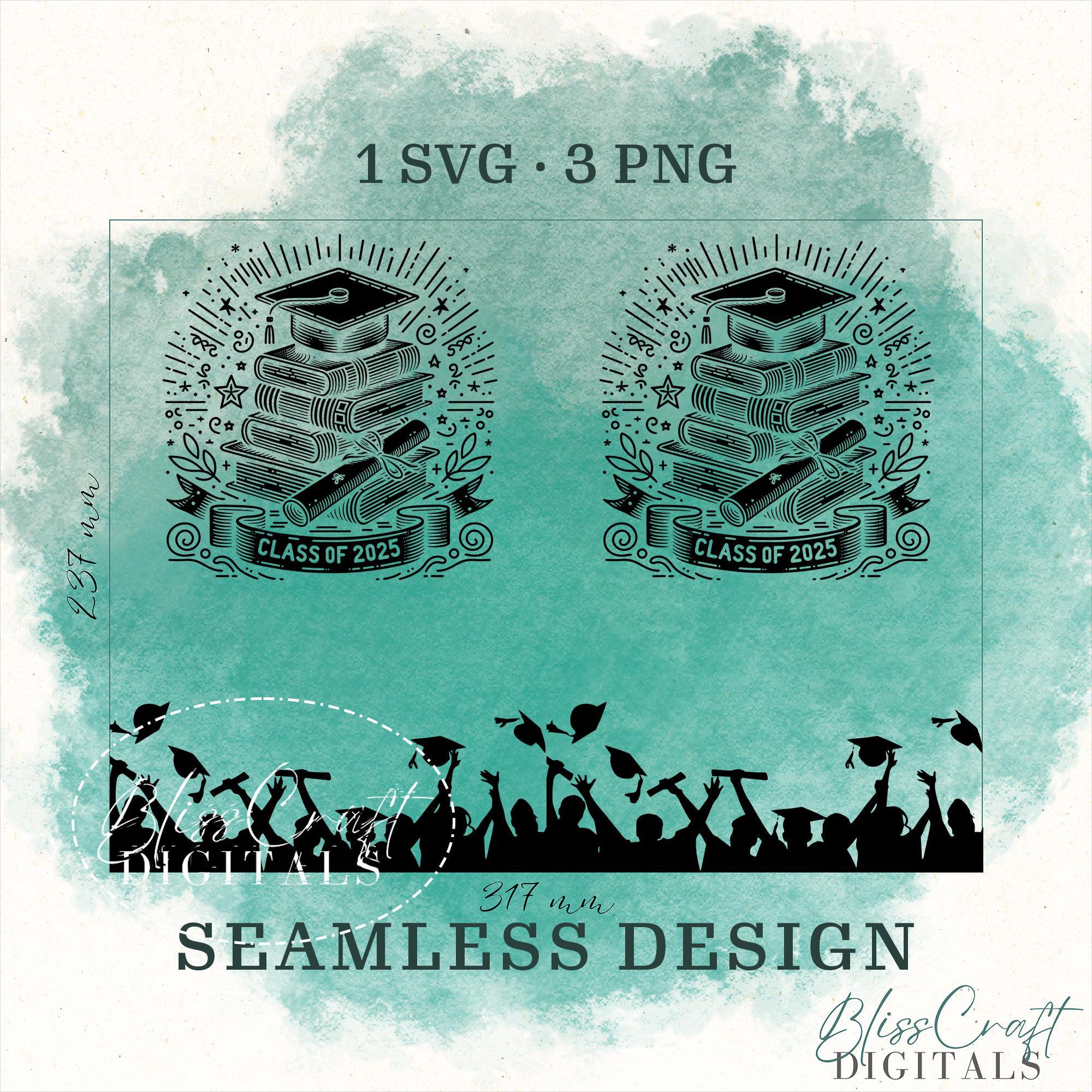 Graduation SVG, College Graduation Cap, Class of 2025 Digital Design ...
