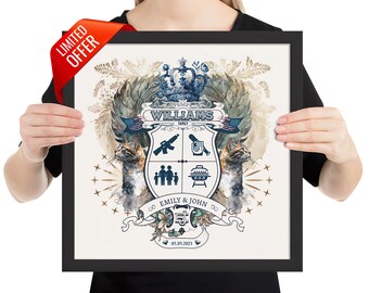 Mooney Family Crest Print - Etsy